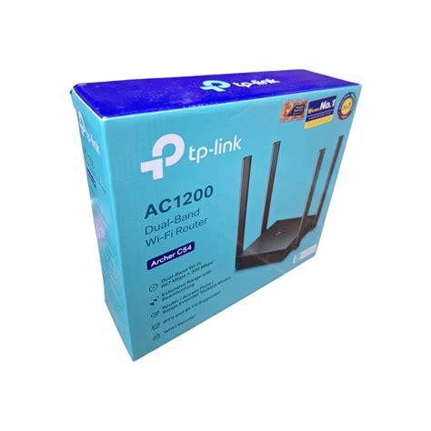 Buy TP Link Archer C54 AC1200 Dual Band 4 Antenna MU MIMO Beamforming Wi Fi Router Popular