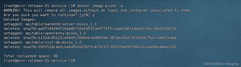 Docker 磁盘占用过多问题处理过程记录 Csdn博客