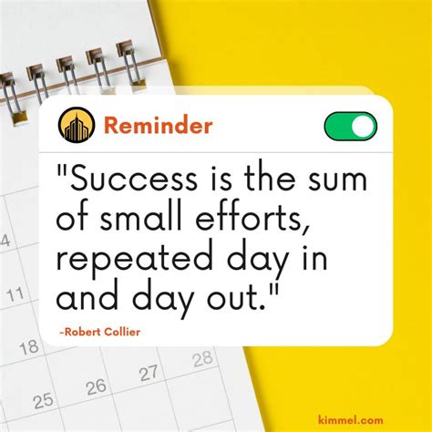 Mondaymotivation Success Motivationalquote Robertcollier Kimmel And Associates