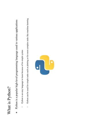 PYTHON VARIABLES CONSTANTS DATA TYPES Pdf