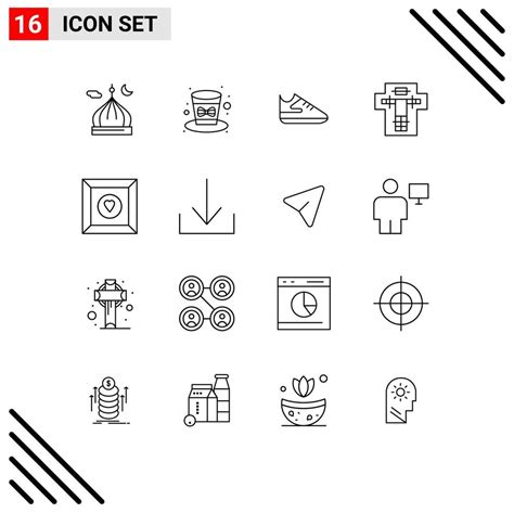 Set Of 16 Commercial Outlines Pack For Box Electric Holiday Decapitate
