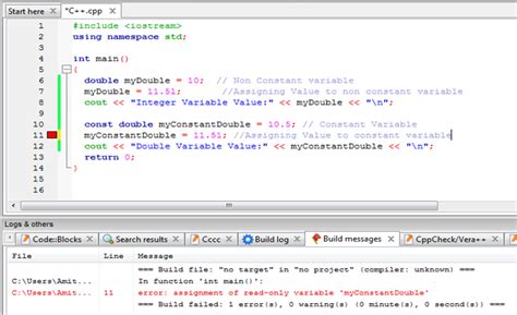 Constants In C Language Important