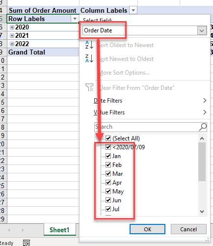 How To Filter Pivot Table Values In Excel Google Sheets Automate Excel