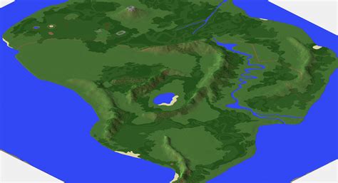 Isla Nublar 2015 Minecraft Map
