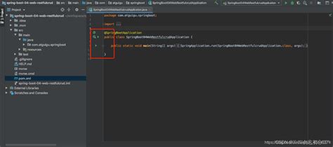 Idea导入的springboot项目没有启动按钮idea没有启动按钮 Csdn博客