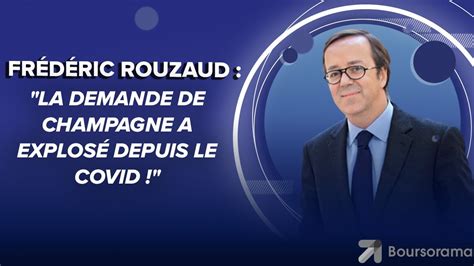 Frédéric Rouzaud Pdg De Louis Roederer La Demande De Champagne A