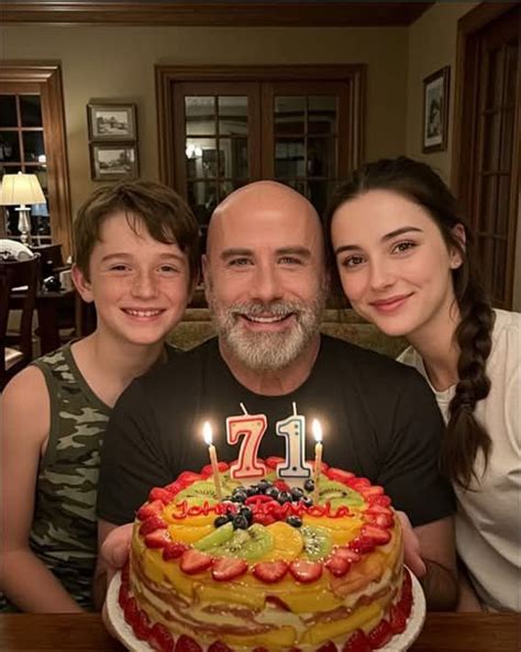 Morgan Happy 71th Birthday To Best Actor John Travolta 🎂🎉😍🎬