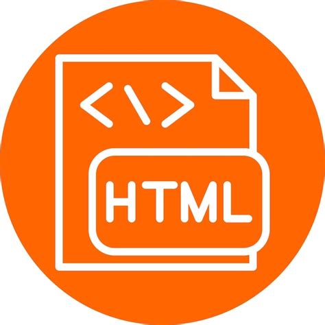 Premium Vector Vector Design Html File Icon Style