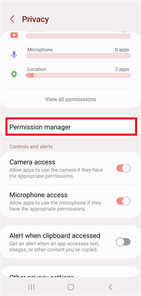 Android How To Manage Your Camera And Microphone Permissions