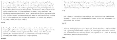 Practical Data Contracts First Hand Insights From Data Experts