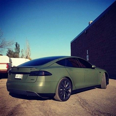 Rvinyl Military Green Tesla By Restyleit Tesla