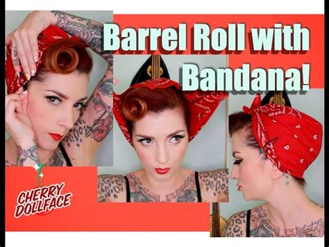 Rockabilly Pin Up Hair Bandana Rockabilly Pin Up Hair Bandana