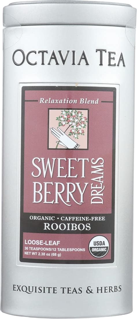 Octavia Tea Sweet Berry Dreams Organic Caffeine Free Red