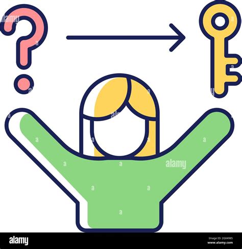 Problem Solving Skills Rgb Color Icon Stock Vector Image And Art Alamy