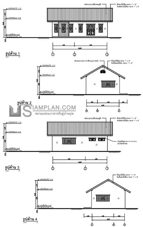 แปลนพื้น แปลนบ้าน รหัส Pp144 แบบบ้านชั้นเดียว 1 ห้องนอน 1 ห้องน้ำ ห้องรับแขก ห้องแต่งตัว ระเบียง