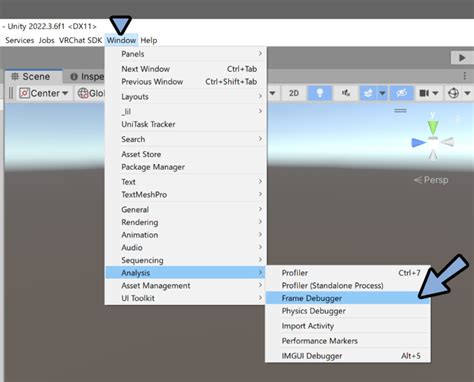 UnityFrameDebuggerで描画順を確認する方法 しぐにゃもブログ