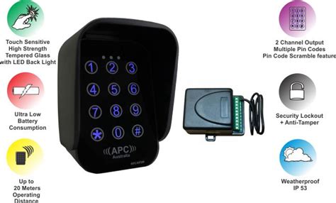 APC Wireless Keypad With Reciever Combo Access Control Accessories
