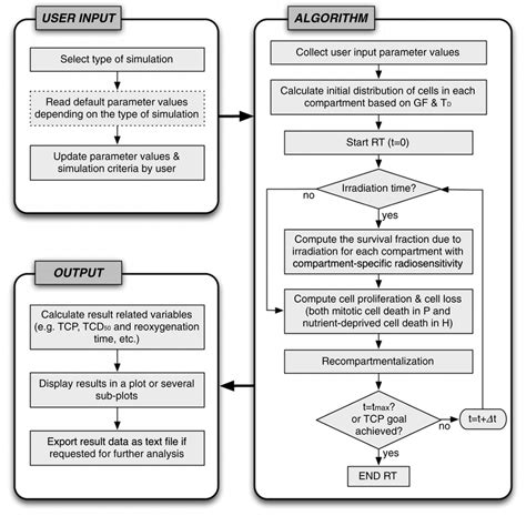 Simplified Flow Chart Of The Simulation Procedure Download
