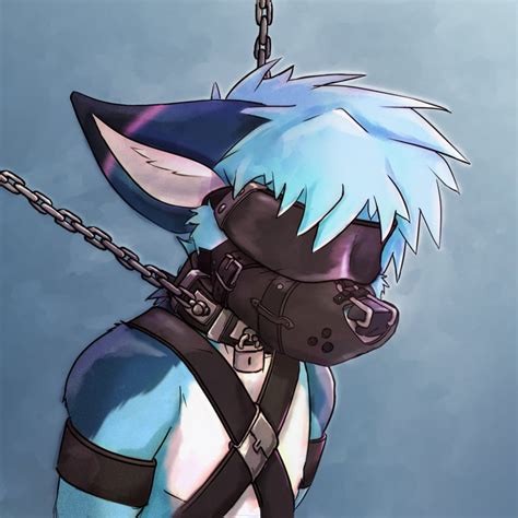 Rule 34 1 1 Anthro Arm Markings Blindfold Blue Body Blue Fur Blush Bondage Bondage Bondage