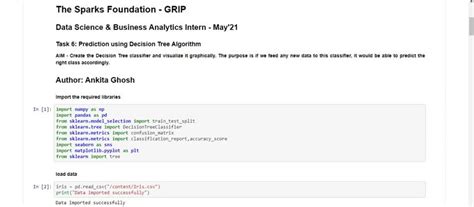 Ankita Ghosh On Linkedin Connections Task6 Gripmay21 Tsf Thesparksfoundation Internship