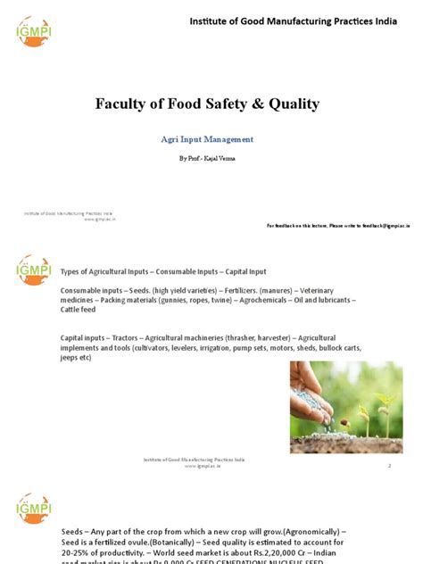 agri input management pdf