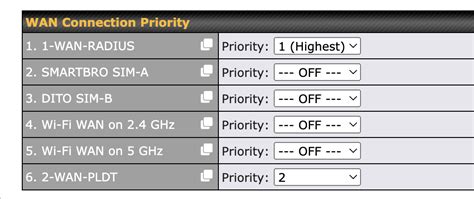 How To Configure Hot Fail Over On Pepwave MAX Transit Using WAN Ports Pepwave MAX Peplink