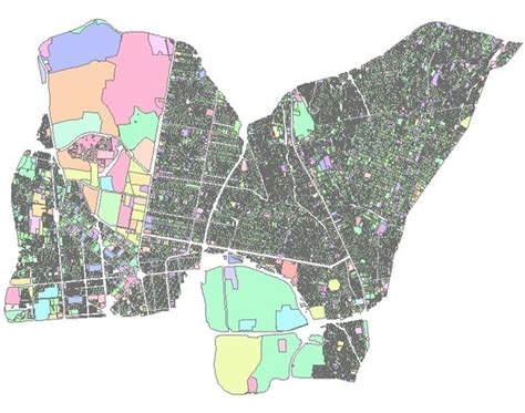 خرید و قیمت دانلود شیپ فایل Gis کاربری اراضی منطقه سه تهران ترب