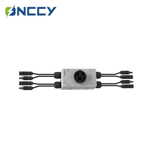 Onccy TUV Approval IP66 Waterproof Enclosure Series DC Isolator Switch For Solar Energy DC