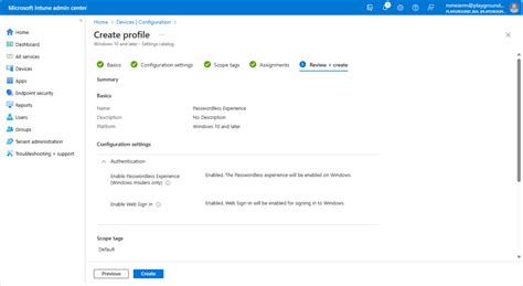 Windows Passwordless Experience And Web Sign In Mikes Mdm Blog