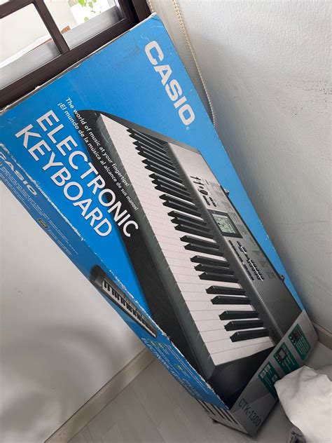 Casio Keyboard Ctk 1300 Hobbies And Toys Music And Media Musical Instruments On Carousell