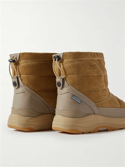 Suicoke Thisisneverthat® Bower Abtnt Rubber Trimmed Quilted Suede