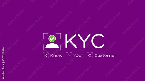Kyc Verification Process Complete Your Kyc Kyc Green Tick Vídeo De Stock Adobe Stock