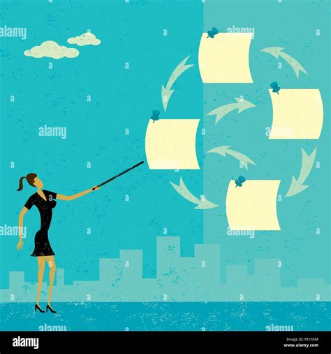 Prioritizing Tasks A Businesswoman Using Notes To Prioritize Her Tasks