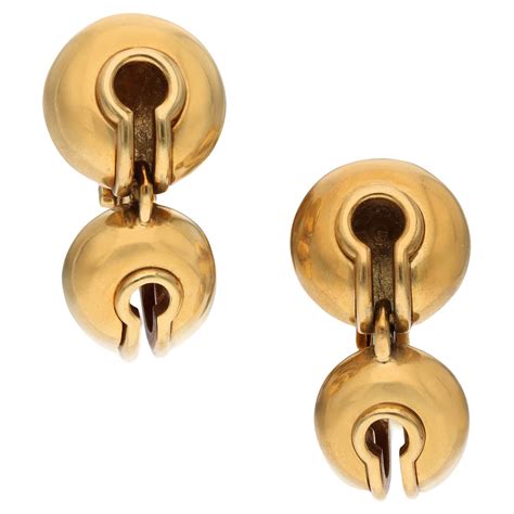 Marina B Gold And Diamond Ear Clips For Sale At Stdibs