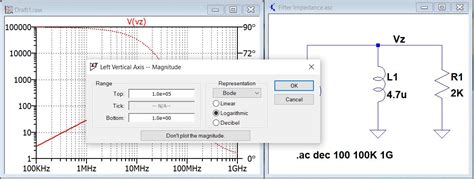 Filter Simulation Ltspice Impedance Page 1