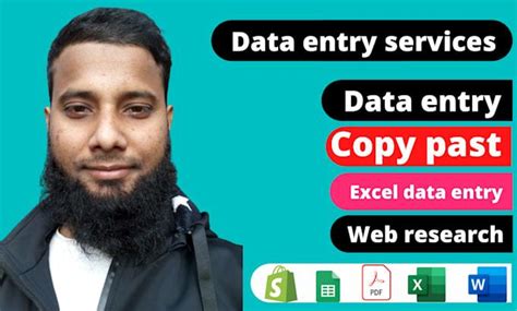 Omar Faruk On Linkedin Omarfaruk1087 I Will Do Your Excel Data Entry And Web Research Copy