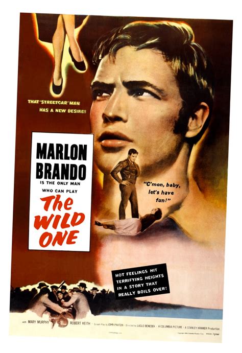Wild One The Marlon Brando Movie Poster Metal Sign 8inx 12in Metal