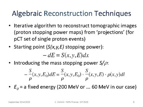 Algebraic Reconstruction Algorithms Applied To Proton Computed Tomography
