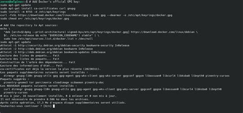 Installer Docker Sous Debian 12