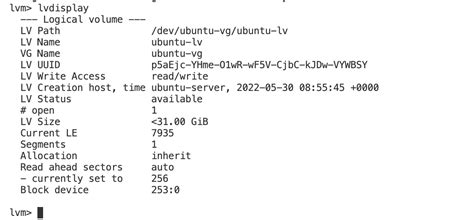 Linux 根目录扩容 Shiiko s Blog