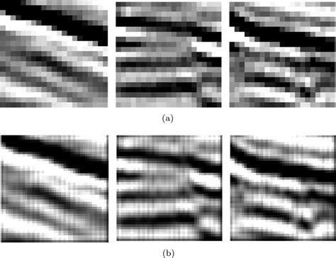 patches of f3 cube along inline a original patches extracted from f3