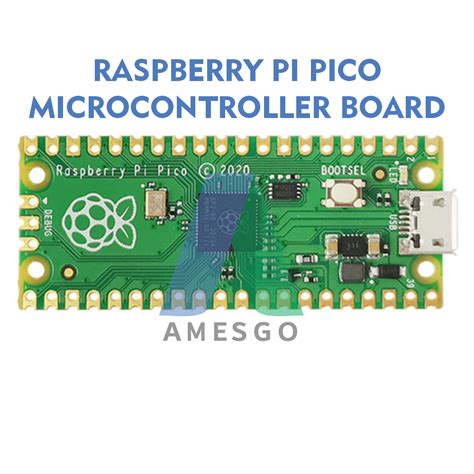 Amesgo Raspberry Pi Pico W Microcontroller Microprocessor Development Box Rppico Dev Kit