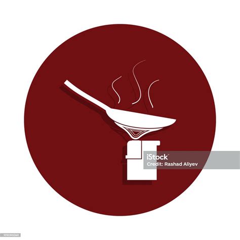 글리프 배지 스타일에서 숟가락 아이콘에 마약에 화재를 설정 합니다 하나 나쁜 Habbits 컬렉션 아이콘의 Uiux에 대 한 사용할 수 있습니다 개에 대한 스톡 벡터 아트