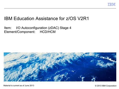 Pdf Ibm Education Assistance For Zos V2r1presentation Summary
