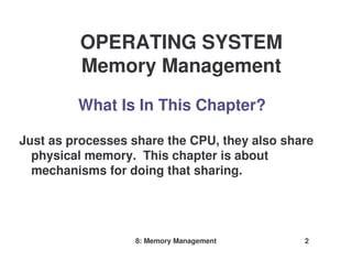 Section08 Memory Management PDF