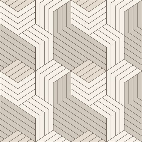 Premium Vector Vector Seamless Pattern Seamless Pattern With Symmetric Geometric Lines
