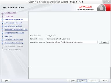 Creating Weblogic Domain For Fusion Middleware Oraclenext Solution To Your Oracle Problems
