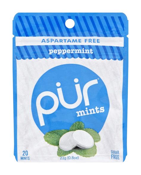 Pur Mints Mint Peppermint 20mints 22g Uk Grocery