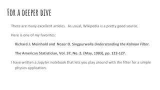 Kalman Filtering PPT