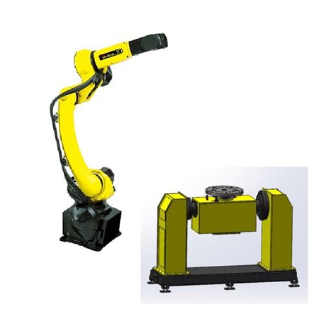 FANUC Robot M ID Of Axis Industrial Robot Arm With CNGBS Welding Positioner For Welding